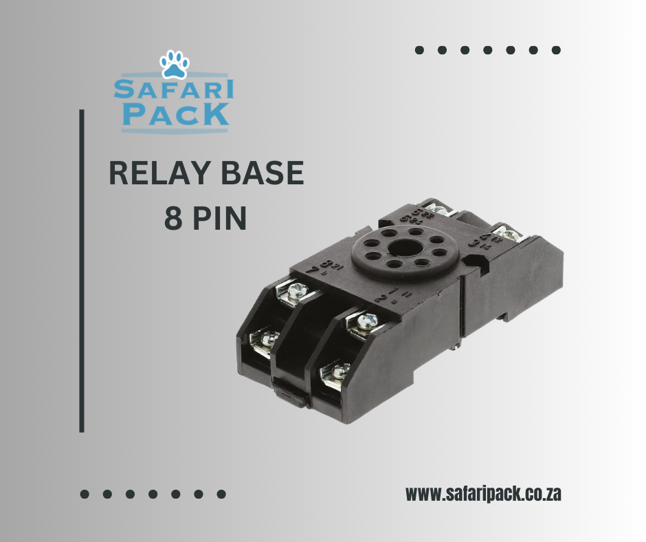 Relay Base 8 pin – Safaripack